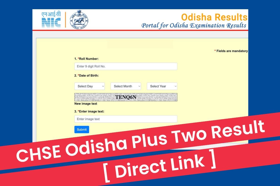 Odisha CHSE Plus Two Result 2023, Class 12 Marksheet @ orissaresults ...